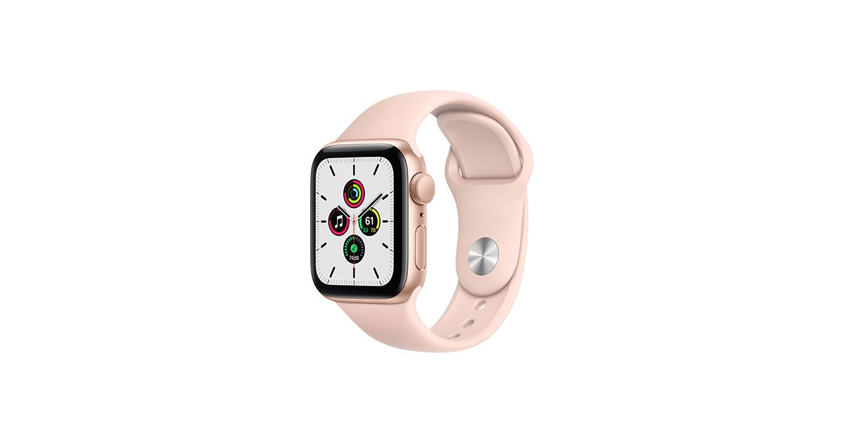 Apple Watch SE GPS 40mm puzdro zo zlatého hliníka *Použitý s DPH ...