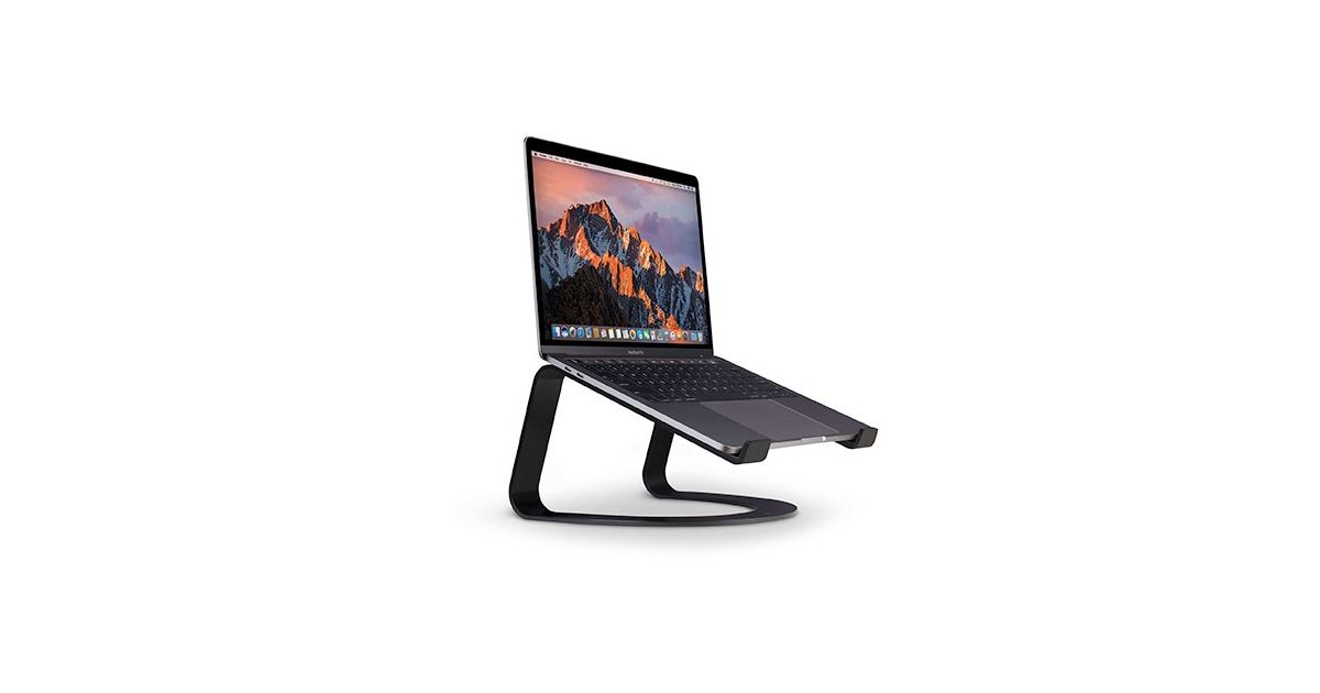 TwelveSouth stojan Curve pre MacBook - Matte Black Aluminium | iStores ...