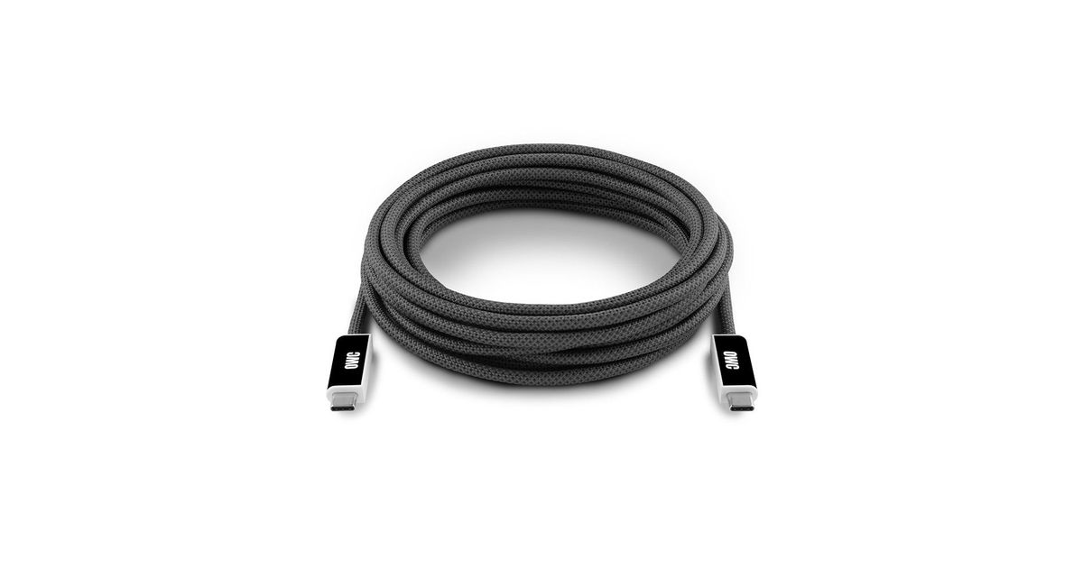 OWC kábel USB4 Active Optical Cable 4.5m 40Gb/s 60W - Black | iStores ...