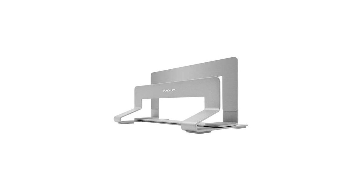 Macally stojan Vertical laptop stand - Silver Aluminium | iStores ...