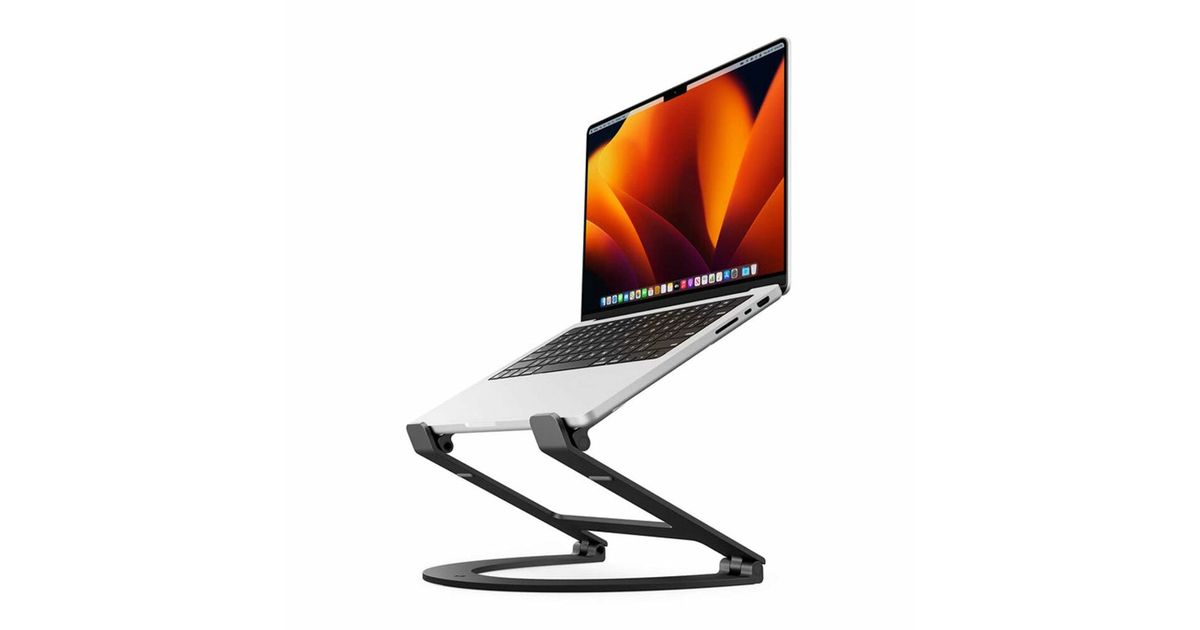 TwelveSouth stojan Curve Flex pre MacBook - Black Aluminium | iStores ...